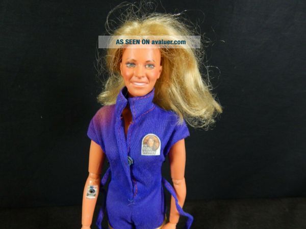 VINTAGE 12 " BIONIC WOMEN DOLL JAMIE SOMMERS TOY SIX MILLION DOLLAR ...