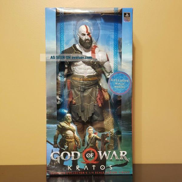 KRATOS God Of War Ultimate Collector ' S 1/4 Scale 18 " Action Figure ...