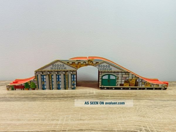 Over Under Bridge Tunnel Sodor Museum Bay Thomas The Tank Wooden ...