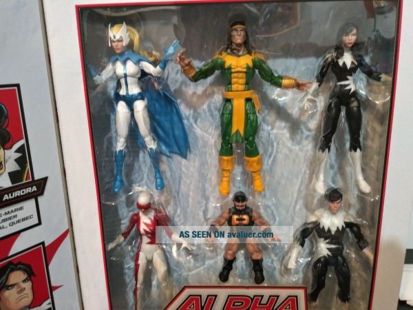 Alpha Flight Marvel Legends 6 " Amazon Exclusive 6 Pack 80th In Extra ...