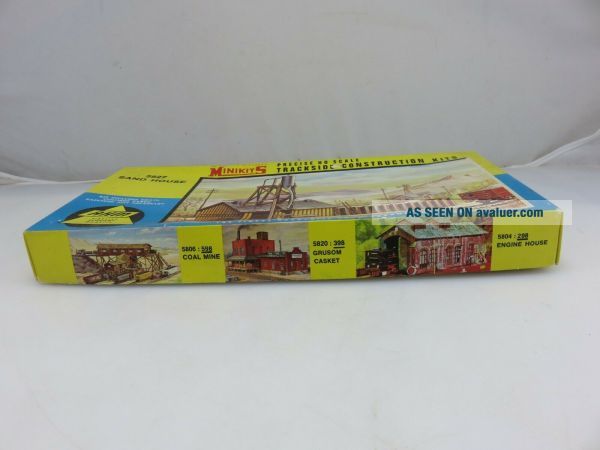 AHM Minikits SAND HOUSE HO Scale Model Kit 5827 Railroading UNBUILT ...