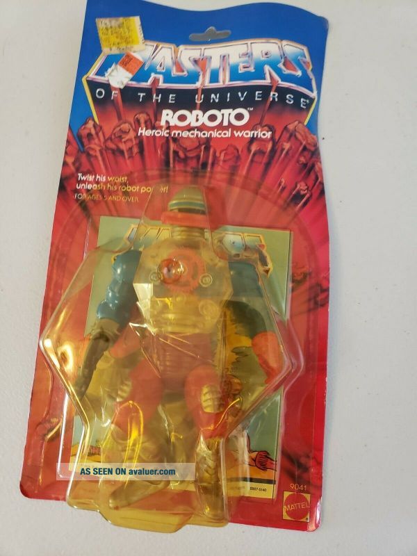 Master Of The Universe Roboto Mattel 1984 Vintage Toy NIB MOTU | #31852515