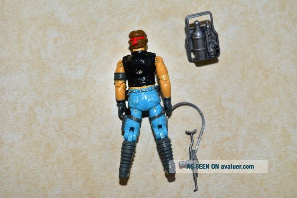 Gi Joe Vintage 1985 Torch Hasbro Arah Complete With File Card | #31863799