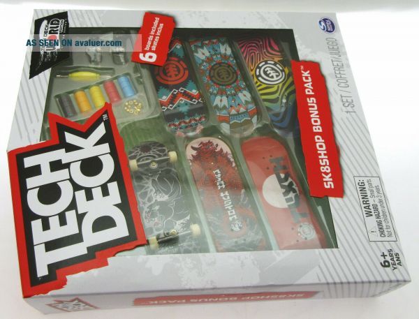 Tech Deck Element Skateboard 6 Pack | #31874144