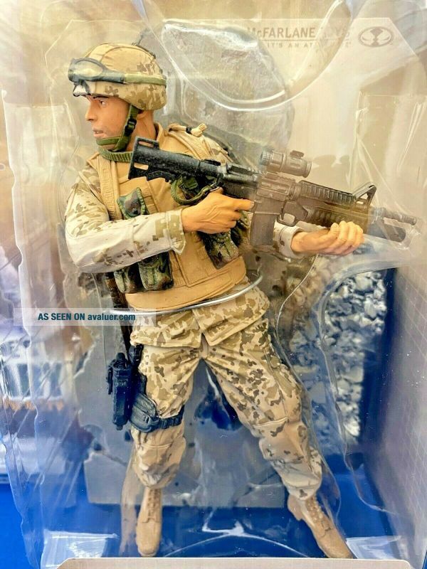 McFarlane Military MARINE SECOND TOUR OF DUTY Statue ACTION FIGURE ...