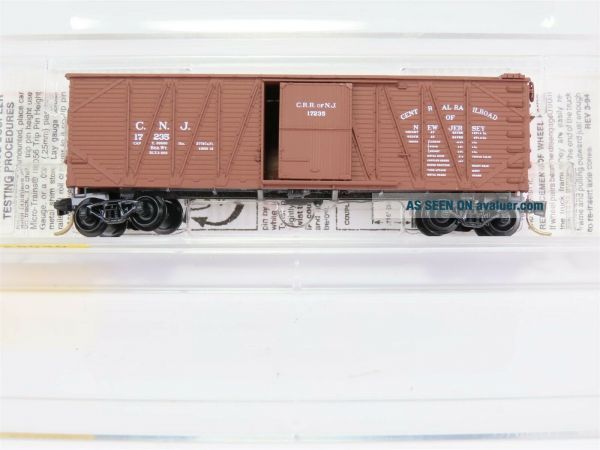N Scale MTL Micro - Trains 28040 CNJ Jersey Central 40 ' Box Car 17235 ...