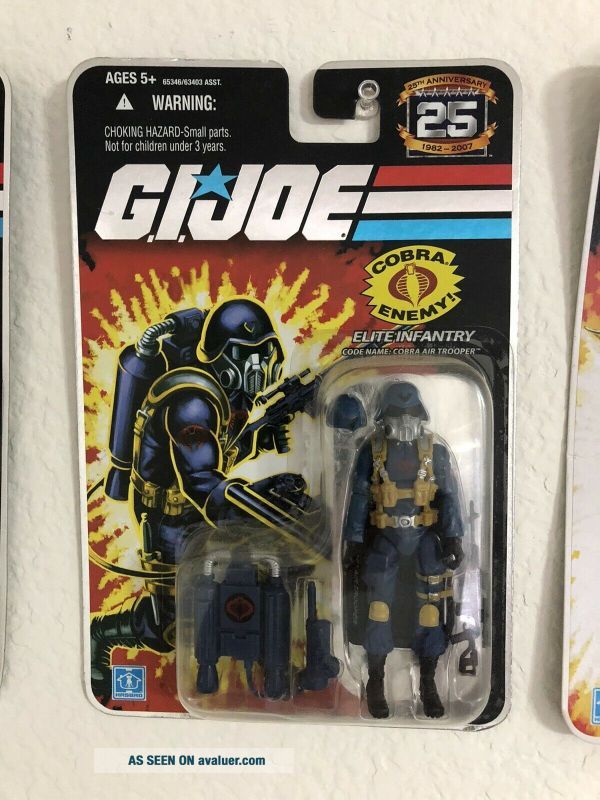 GI Joe 25th Anniversary Elite Infantry Cobra Air Trooper | #31903770