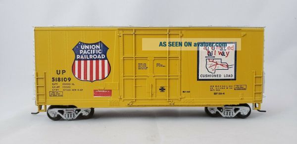 Athearn 1966 HO Scale Union Pacific 40 ' Hi - Cube Boxcar UP Car 518109 ...