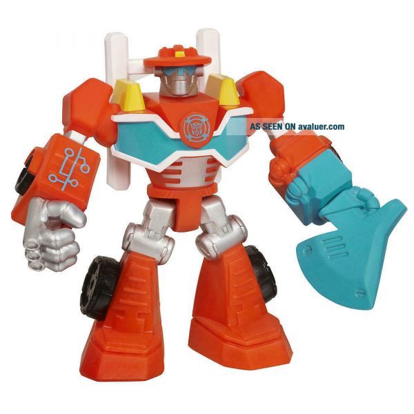 Transformers Rescue Bots HEATWAVE Action Figure Toy Bot 4 Inch Fire ...