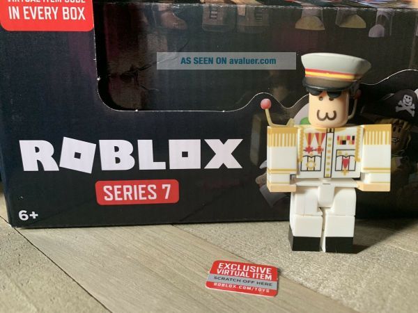 Roblox Series 7 Mystery Black Box W/ Code Captain Inyo22 | #31954211
