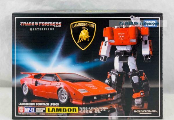 Transformers Takara Masterpiece MP - 12 Lambor Sideswipe Complete W ...