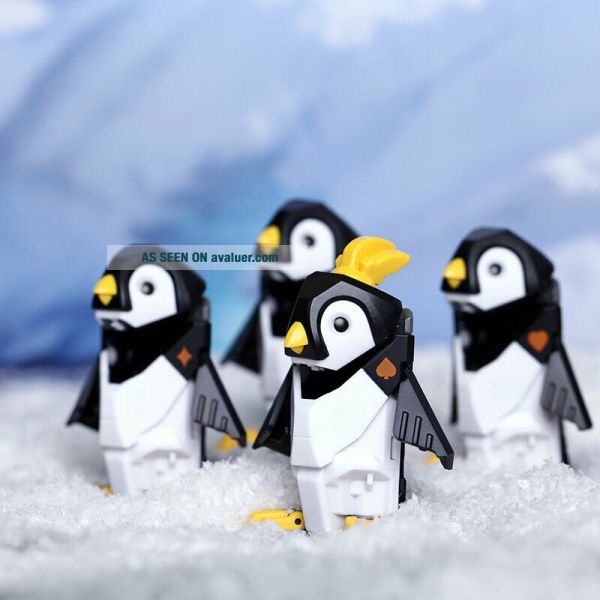 52Toys BeastBOX BB - 08 IceQube 4 Robotic Penguin Transforming Figures ...