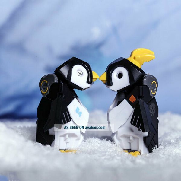 52Toys BeastBOX BB - 08 IceQube 4 Robotic Penguin Transforming Figures ...