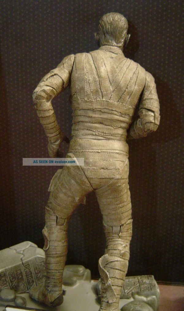 Sideshow THE MUMMY Karloff Silver Screen B&W Variant Complete Universal ...