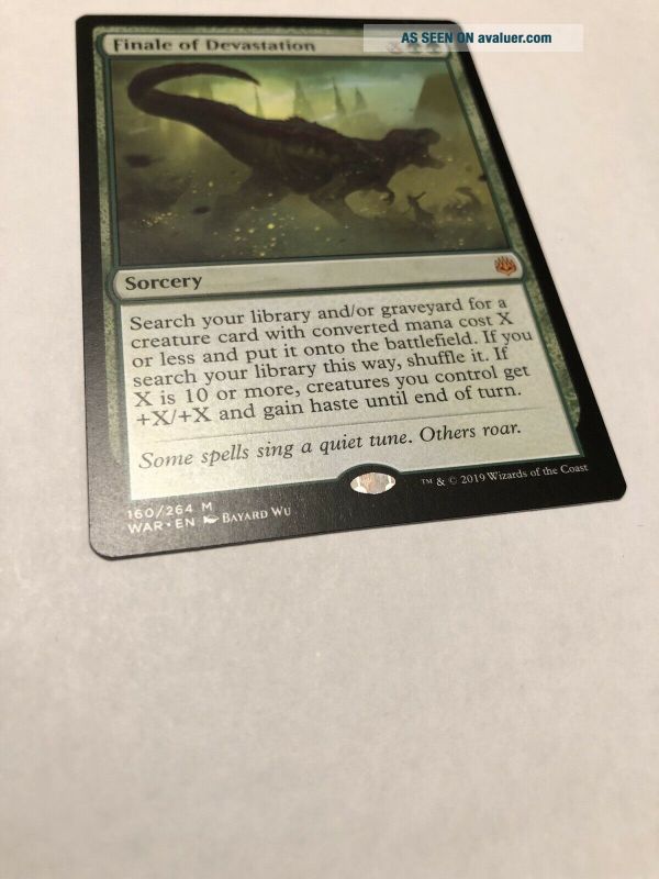 MTG Finale Of Devastation War Of The Spark 160/264 MYTHIC RARE HOT ...