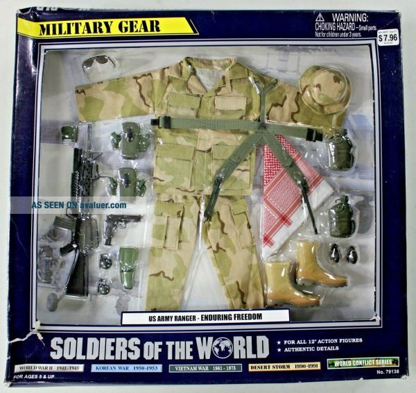 Soldiers Of The World: Enduring Freedom Military Gear Set - US Army ...