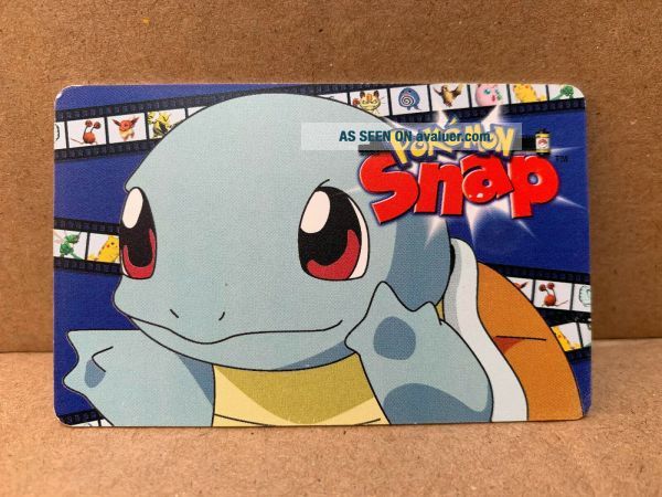 Squirtle Pokemon Snap Station Blockbuster Card | NOT Pokemon TCG Card ...