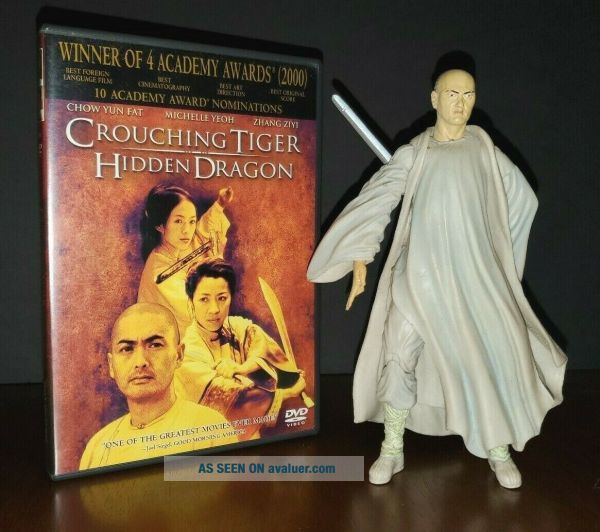 CROUCHING TIGER HIDDEN DRAGON Li Mu Bai ACTION FIGURE, WIDESCREEN DVD ...