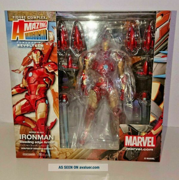 Kaiyodo Figure Complex Yamaguchi No. 013 Iron Man Bleeding Edge Armor ...