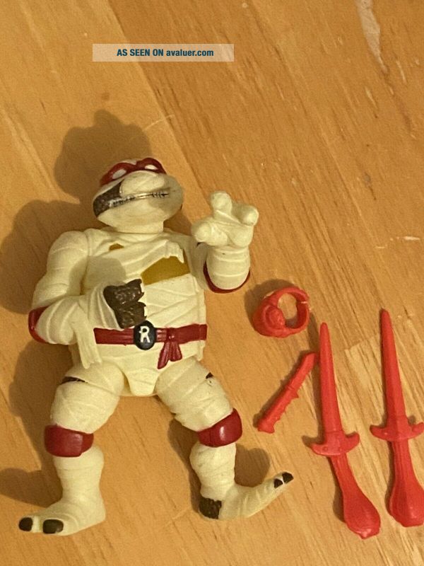 RAPH As The Mummy Vintage TMNT Universal Monsters - Loose And Complete ...