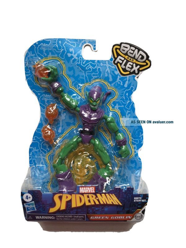 Bend And Flex Marvel Spider - Man Green Goblin 6 Inch Action Figure ...