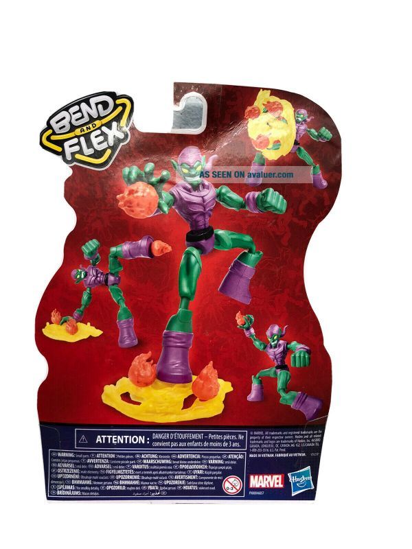 Bend And Flex Marvel Spider - Man Green Goblin 6 Inch Action Figure ...