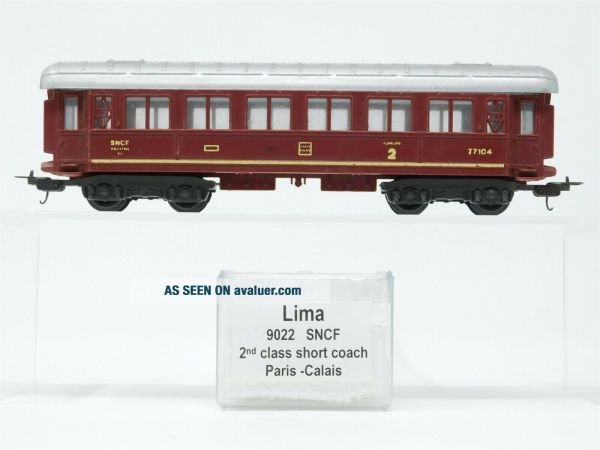 HO Scale Lima 9022 SNCF French National Railway 2nd Class Coach ...