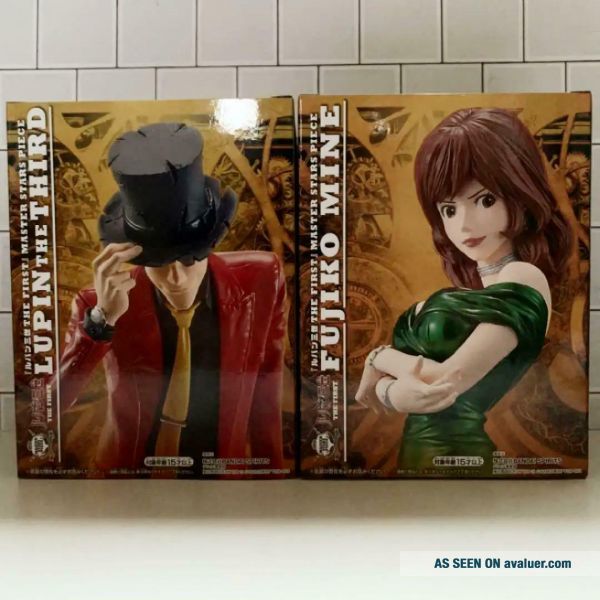 Lupine III THE FIRST " MASTER STARS PIECE LUPIN & FUJIKO MINE Figure ...