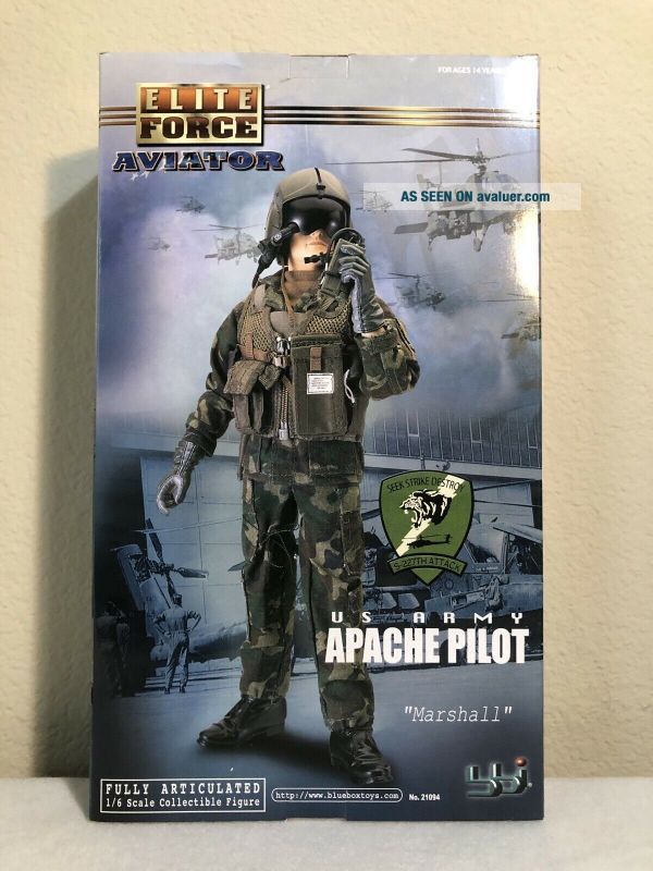 Elite Force 1:6 Aviator US Army Apache Pilot “Marshall” Figure | #32172174
