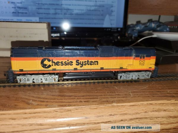 HO Scale Tyco C&O 1102 Chessie System Diesel Engine | #32164205