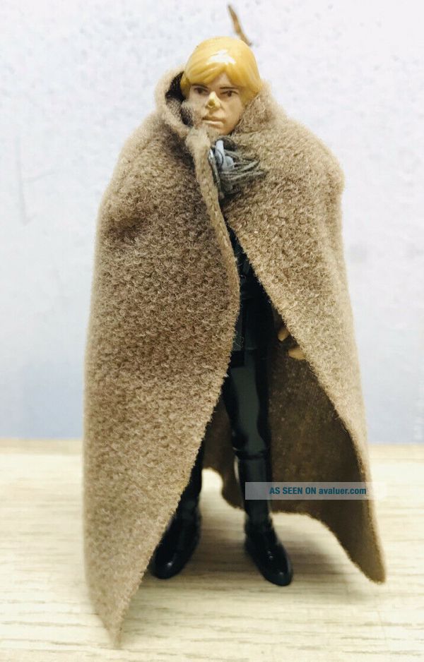 1983 Vintage Star Wars LUKE SKYWALKER JEDI KNIGHT SNAP CAPE Action ...