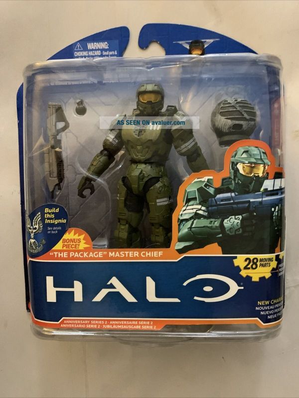 HALO 10TH ANNIVERSARY SERIES 2 HALO LEGENDS " THE PACKAGE " MASTER ...