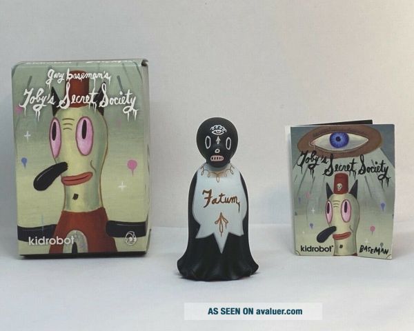 Kidrobot Gary Baseman Toby ' S Secret Society Destiny Fatum Death 3 ...