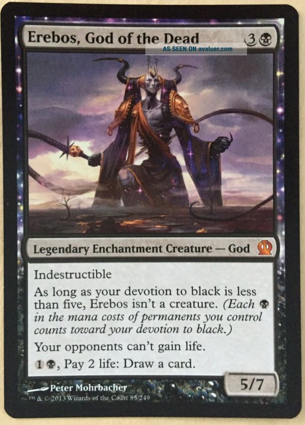 Erebos God Of The Dead X1 Theros Mtg Magic The Gathering | #32201257