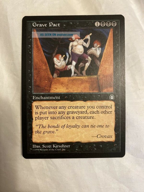 MTG Magic The Gathering: Grave Pact - Stronghold - (NM, ) | #32201678