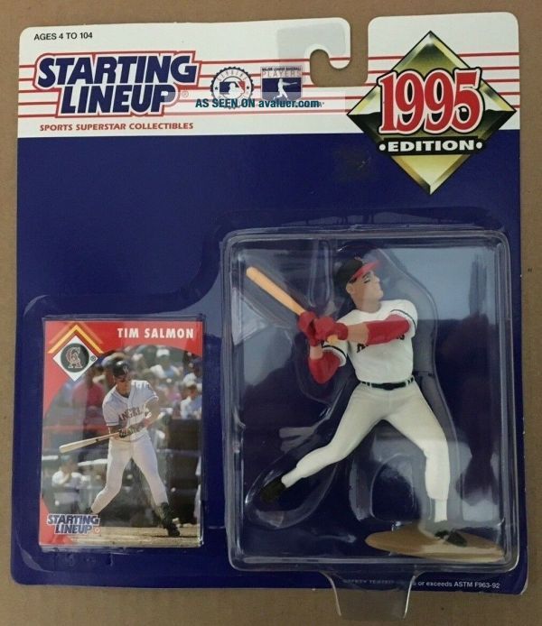 Tim Salmon 1995 Starting Lineup SLU Sports Figure Packaged Anaheim ...