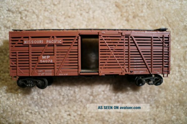 Ho Scale Train - Missouri Pacific 54072 - CATTLE CAR LIVESTOCK - 40 ...