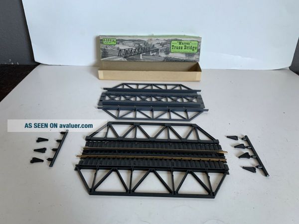 B12 Atlas Ho Scale Model Trains Truss Bridges Kit Model Train Scenery ...