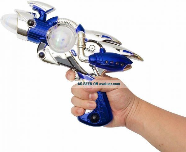 Glowing Space Gun Space Flash Toy Gun Light Up Space Gun Space Toy Gun ...