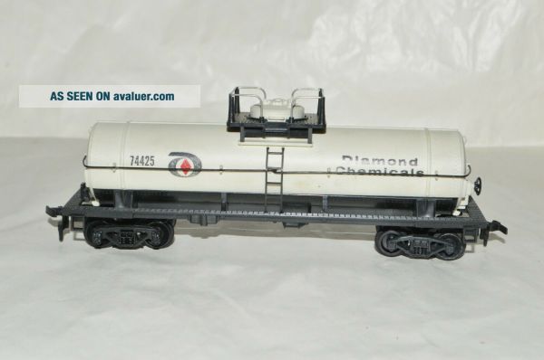 HO Scale Tyco Diamond Chemicals Tank Car Train | #32247573