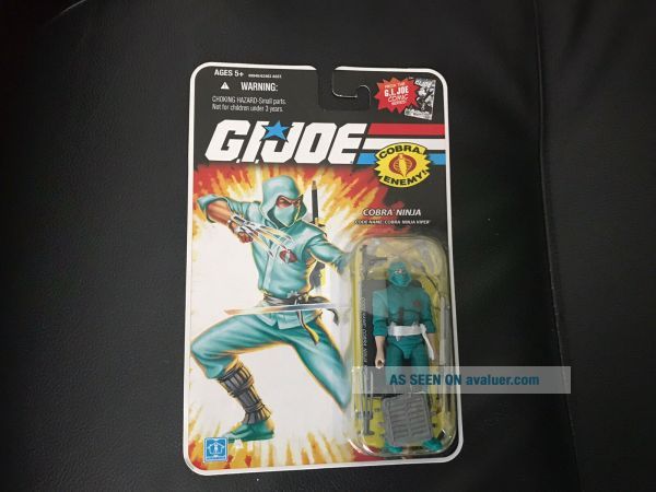 GI Joe 25th Anniversary Series Cobra Ninja Viper Action Figure | #32266021