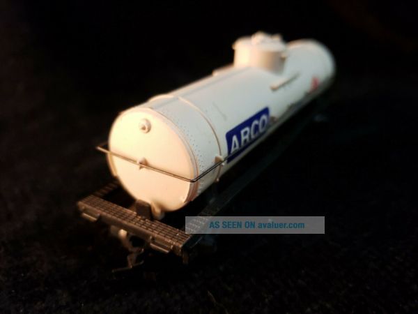 Tyco Tank Car ARCO Rd GATX 697012 White Single Dome Tanker HO Scale ...