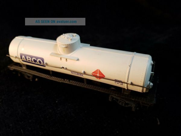 Tyco Tank Car ARCO Rd GATX 697012 White Single Dome Tanker HO Scale ...