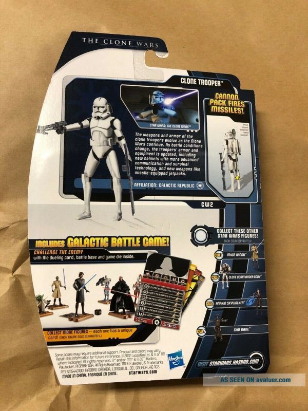 Star Wars CLONE TROOPER PHASE II ARMOR CW2 W/ Cannon Pack - 2 - Day ...