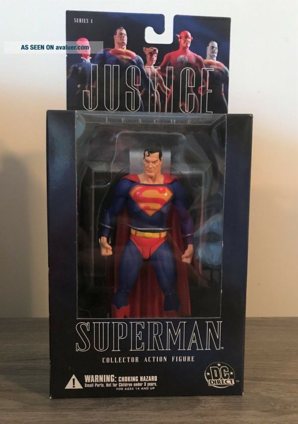 DC Direct Justice League Series 1 Superman Action Figure, Alex Ross ...