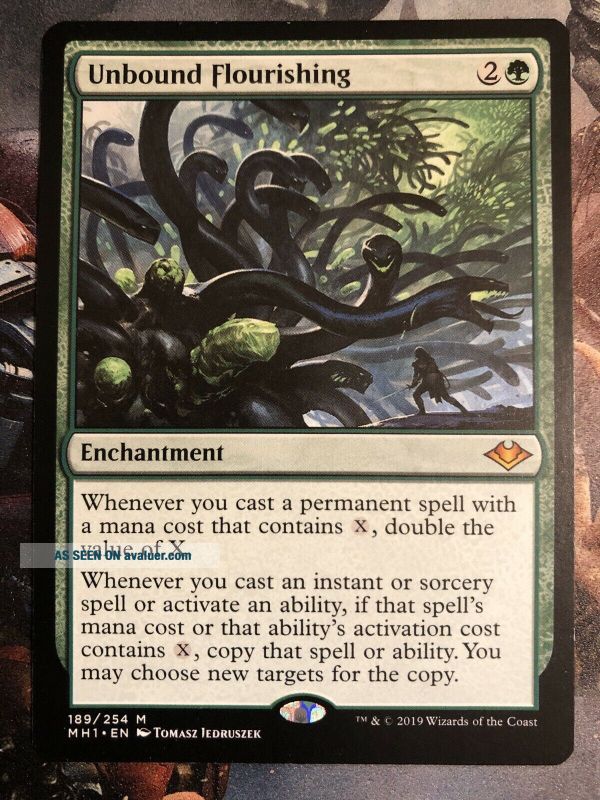 1x Unbound Flourishing Modern Horizons MTG Magic The Gathering X1 MKE ...
