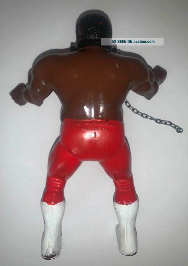 WWF LJN Junkyard Dog With Collar And Chain 1984 Vintage Titan Sports ...