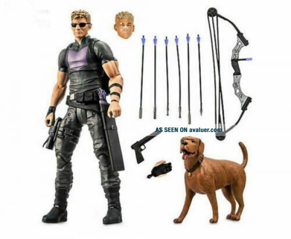 MARVEL SELECT DISNEY STORE AVENGING HAWKEYE ACTION FIGURES TOY ...