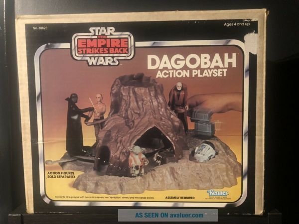 1981 Kenner Star Wars The Empire Strikes Back Dagobah Action Playset ...