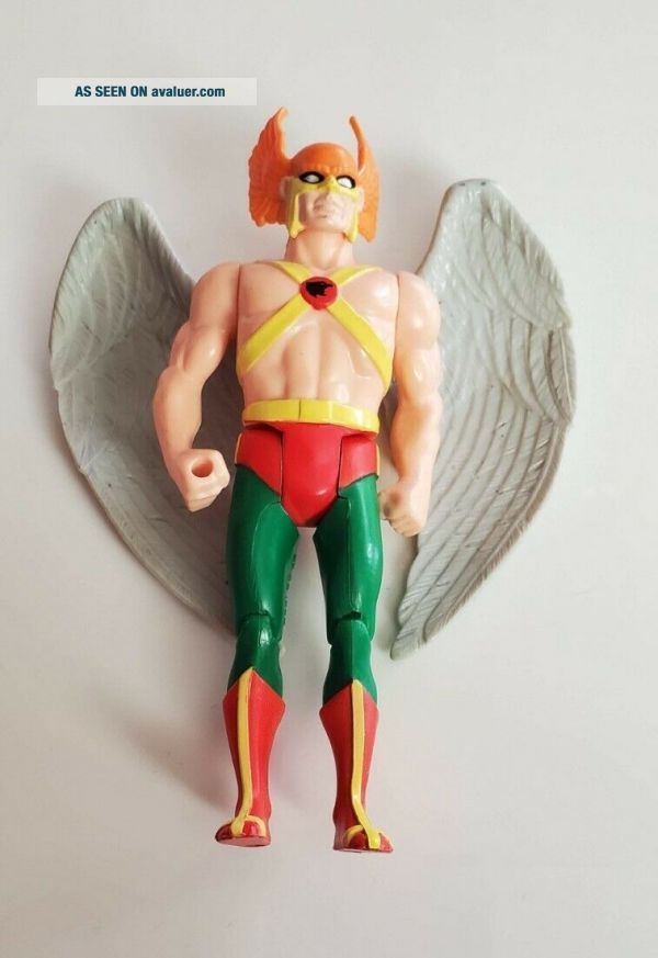 Vintage Kenner DC Comics Powers Hawkman Action Figure 1984 Wings ...